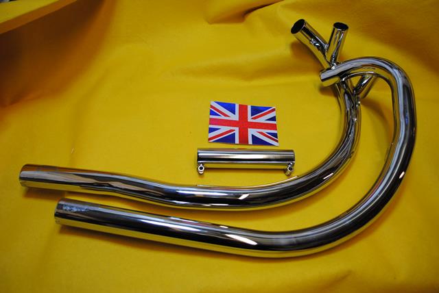 Pipe BSA Balance Set A65 650cc, Oil In Frame 1971 on