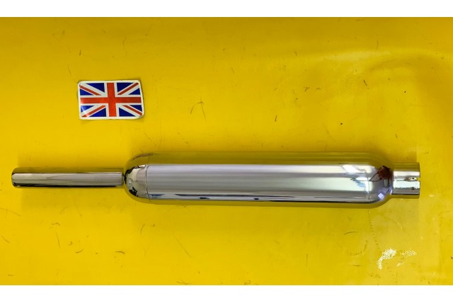Silencer Villiers 2 Stroke Straight Tail Pipe 1-3/4" inlet